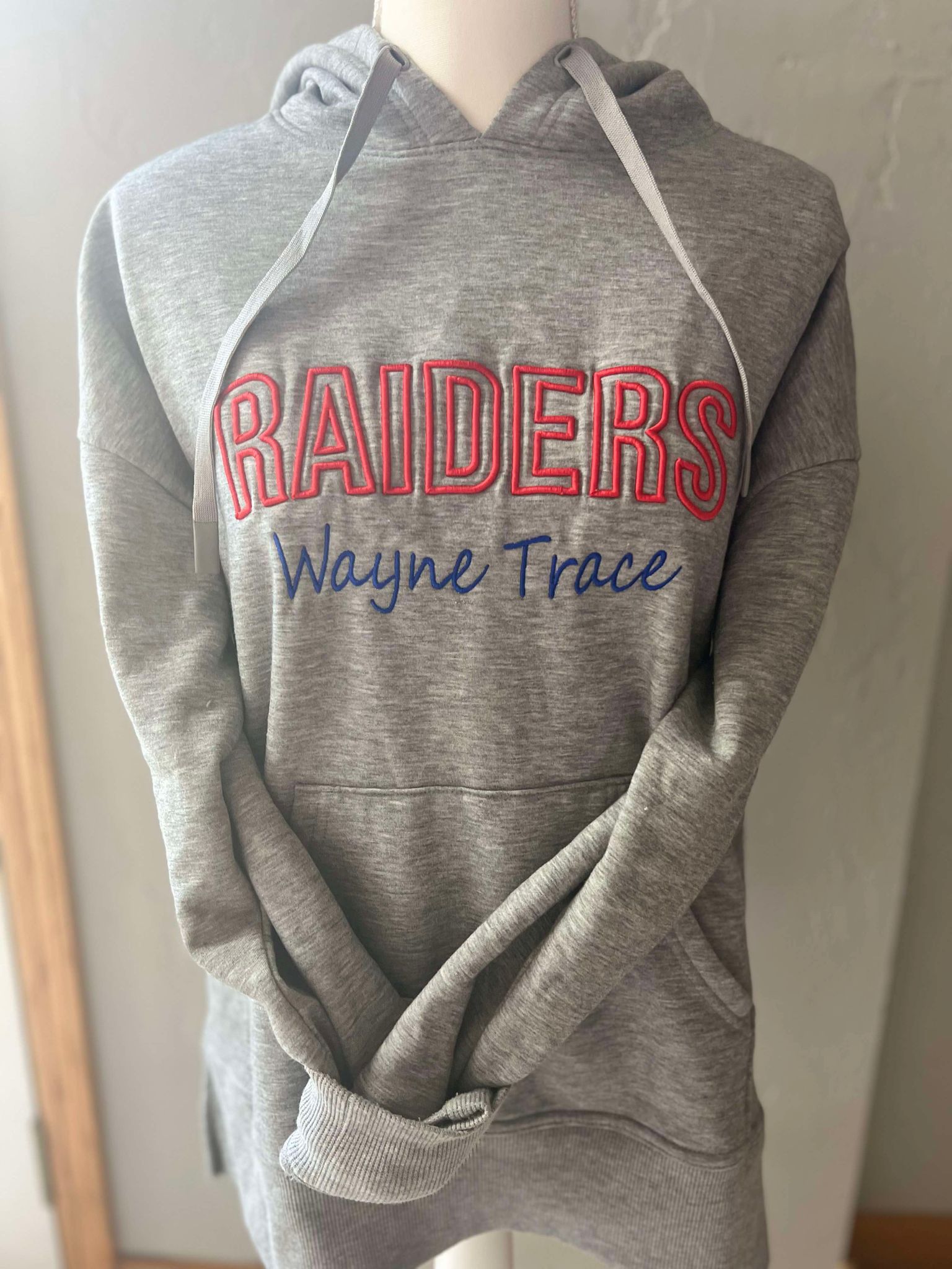 Wayne Trace Raiders Puff Embroidery – Heier Threads
